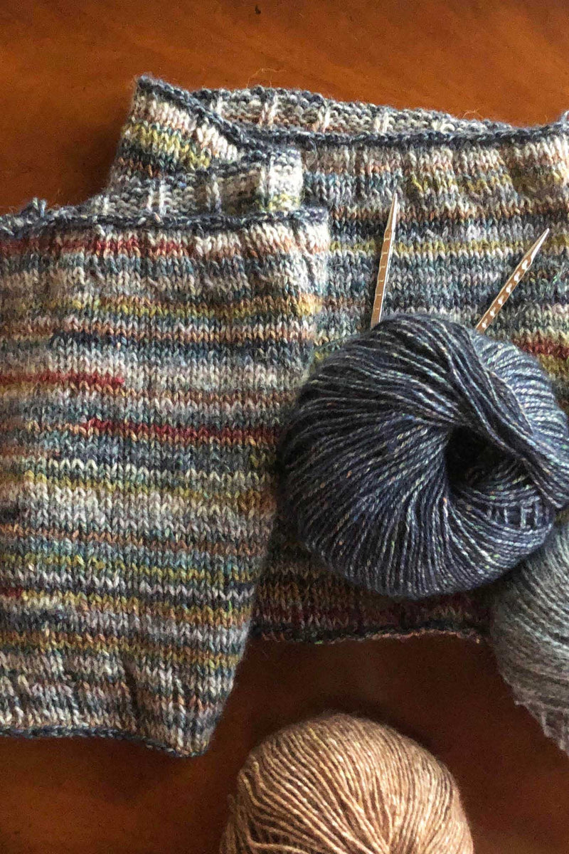 Merlin "Magic Knot" Cowl Designer Knitting Pattern – James Cox Knits